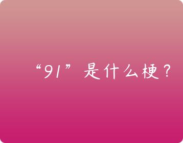 “91”是什么梗？ | 布丁导航网